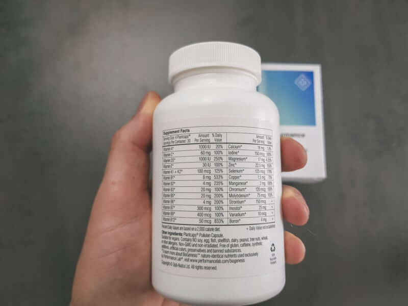 Performance Lab Whole-Food Multi Review: Yes Or No?